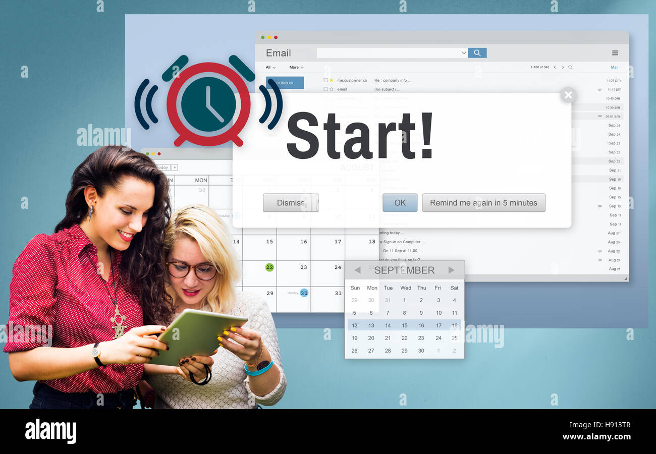 Start Beginning Forward Startup Launch First Activation Concept Stock ...