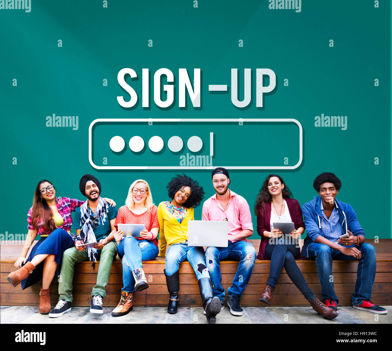 Security Sign Log In Up Password Secret Concept Stock Photo - Alamy