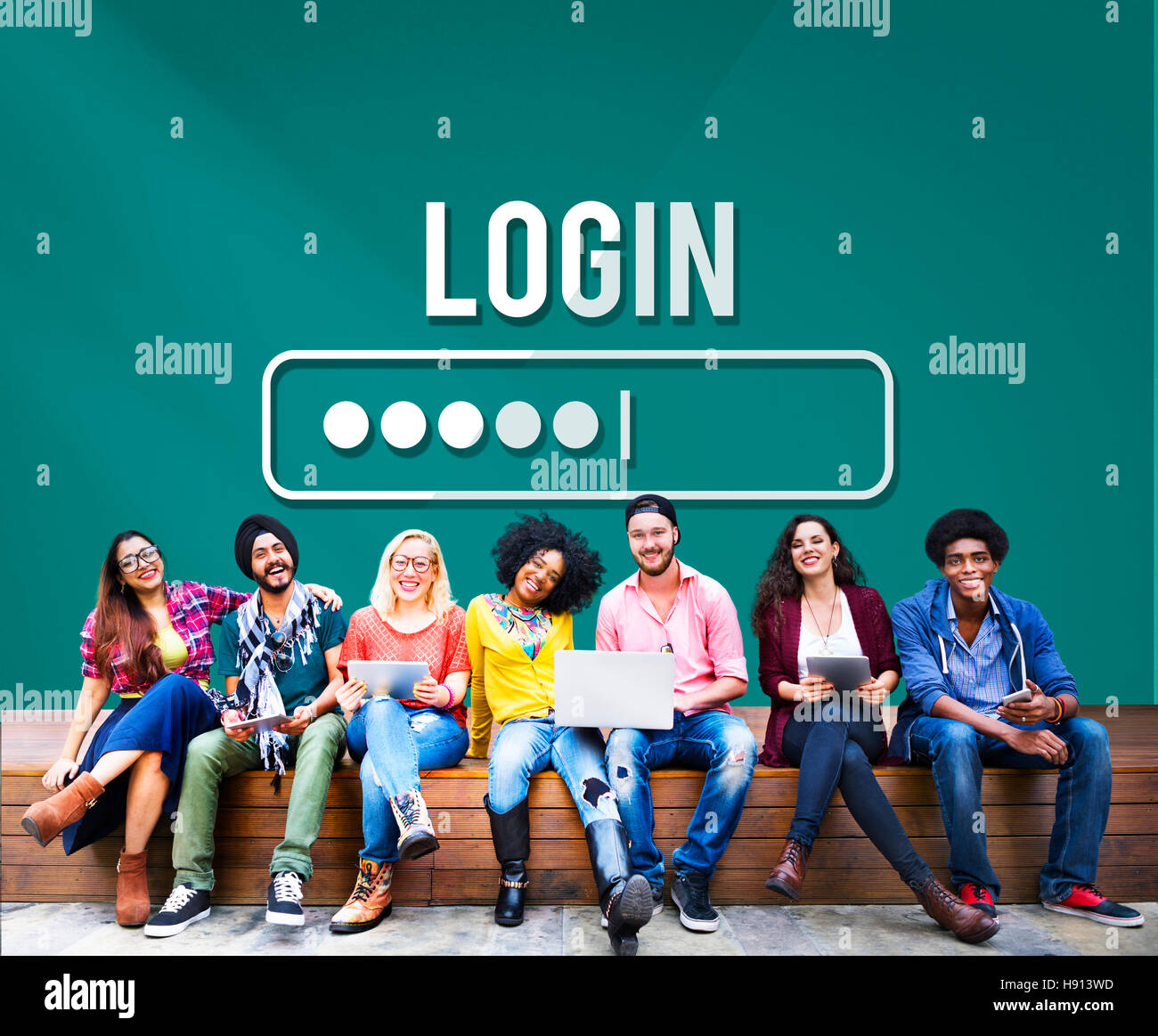 Concept authorization log in hi-res stock photography and images - Alamy