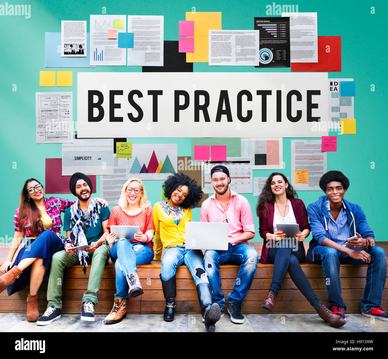 Best Practice Learning Preparation Strategy Train Concept Stock Photo ...