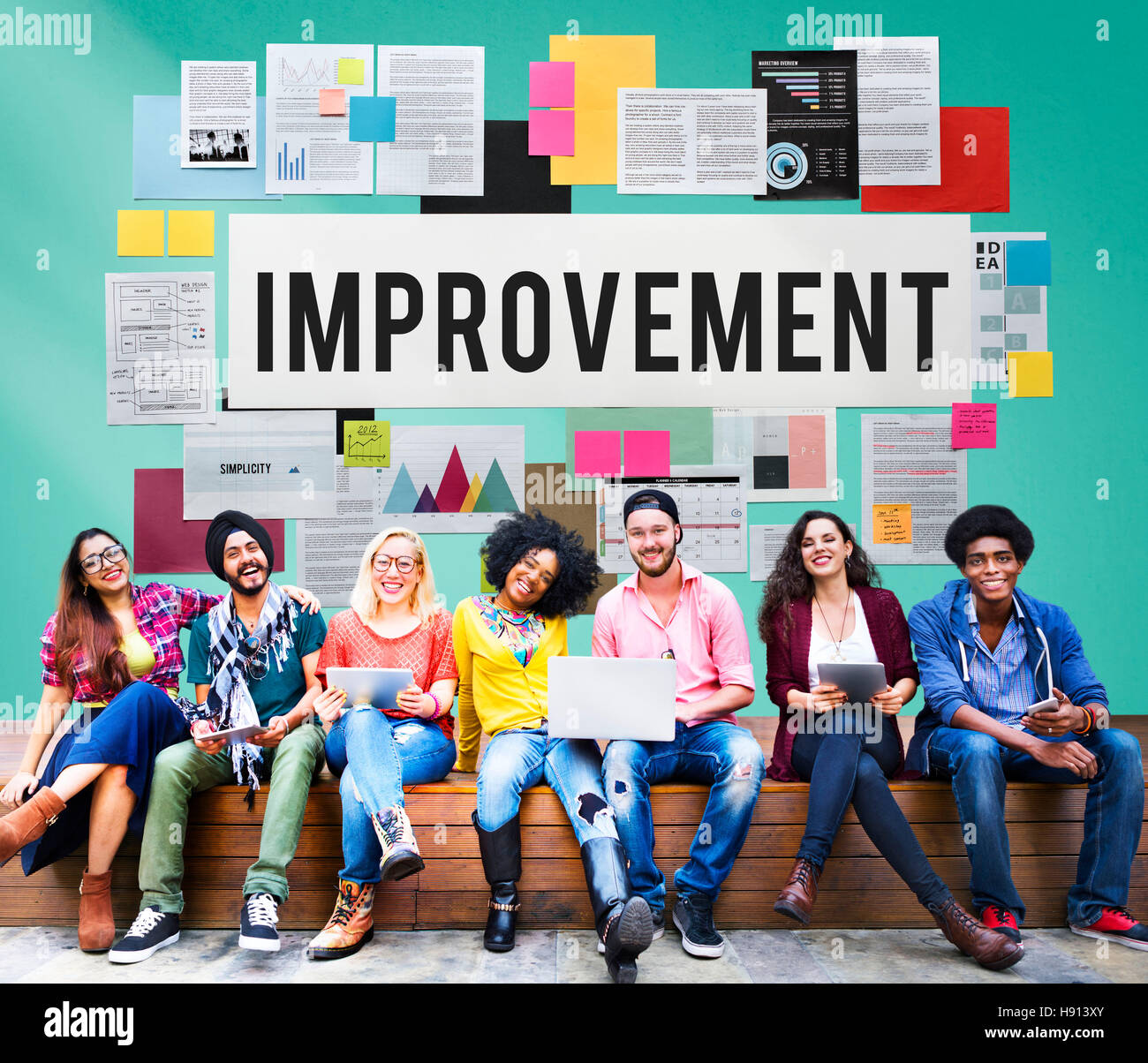 Improve Innovation Progress Reform Better Concept Stock Photo - Alamy