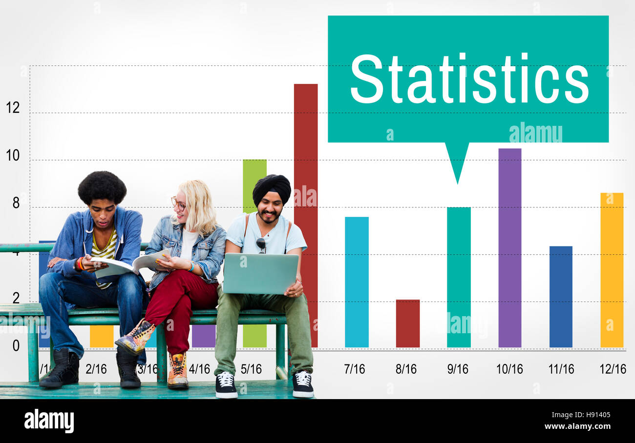 Statistics Statisticals Financial Management Economics Concept Stock ...
