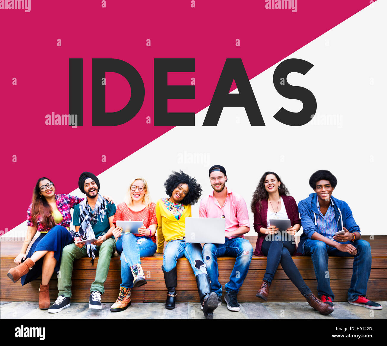 College Student Start up Ideas Creative Concept Stock Photo - Alamy