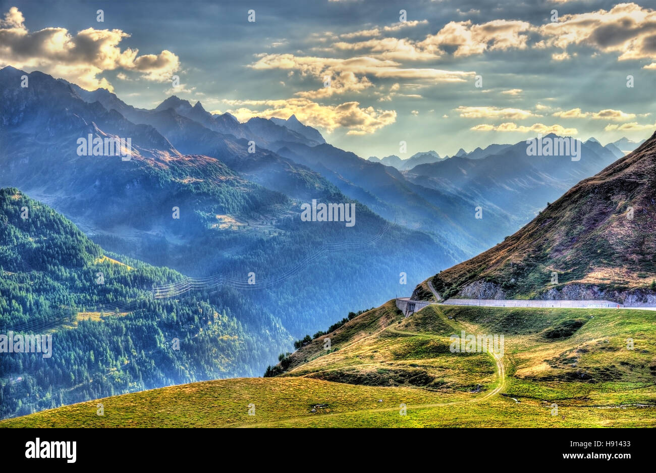St gotthard pass passo san gottardo hi-res stock photography and images ...