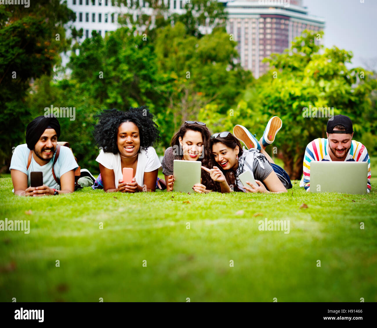 Bonding Community Friends Team Togetherness Unity Concept Stock Photo ...