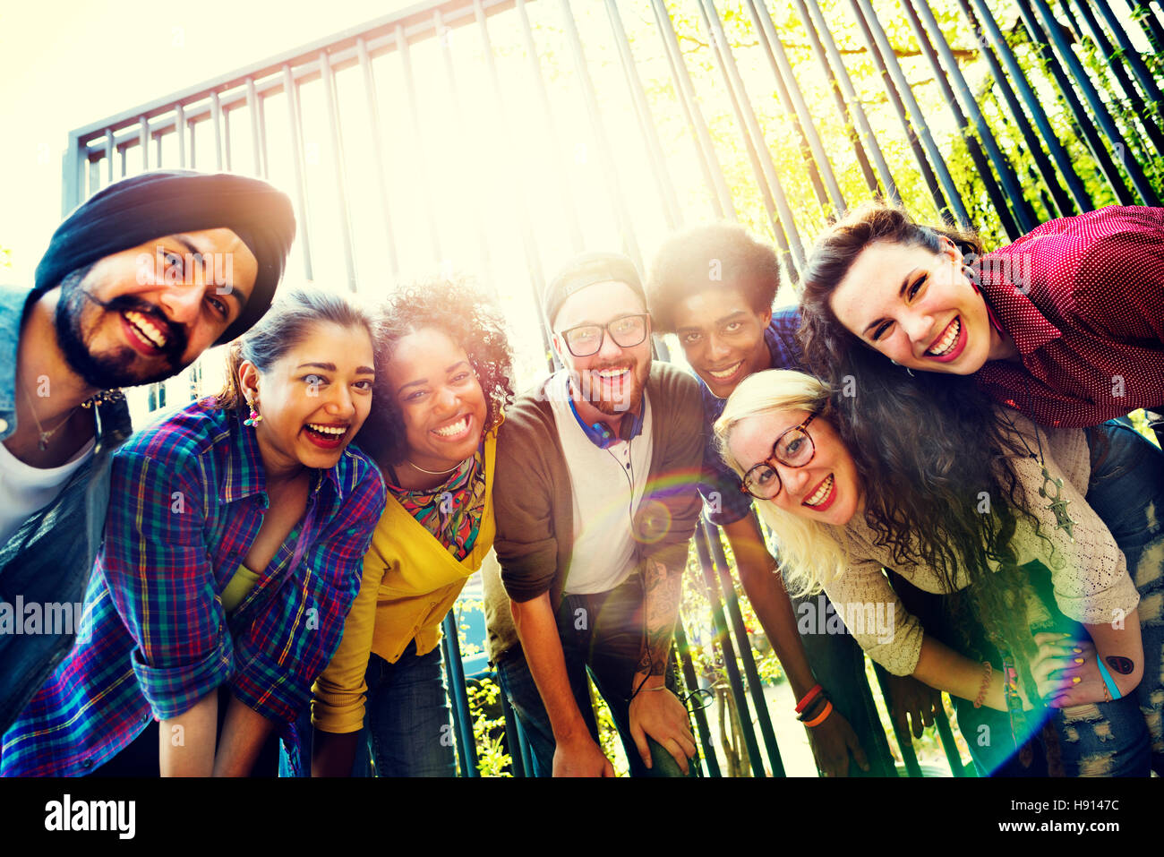 Bonding Community Friends Team Togetherness Unity Concept Stock Photo ...