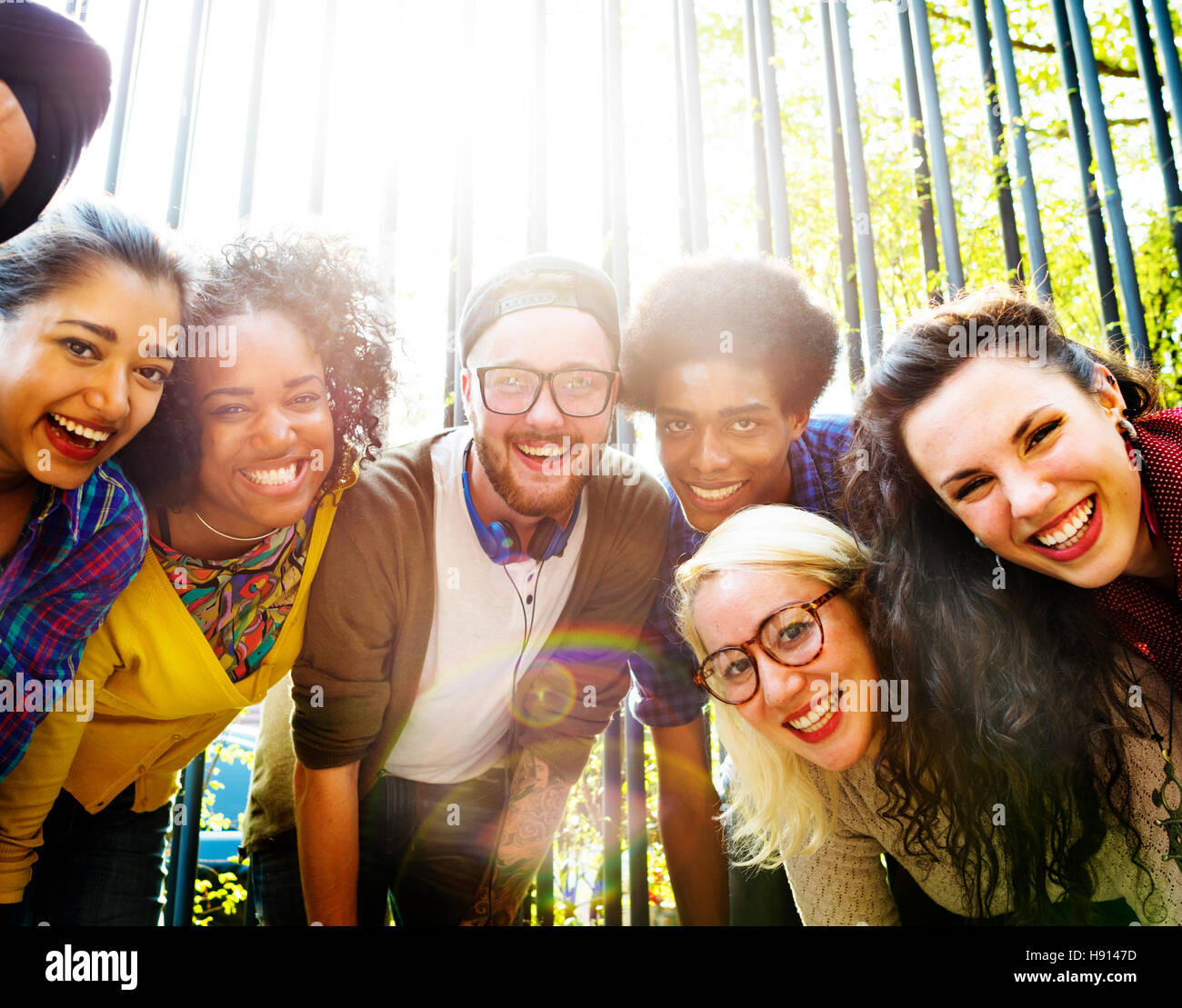 Bonding Community Friends Team Togetherness Unity Concept Stock Photo ...