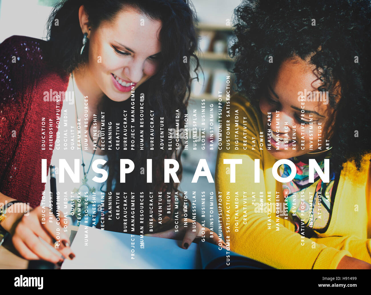 Inspiration Aspiration Imagination Inspire Dream Concept Stock Photo ...