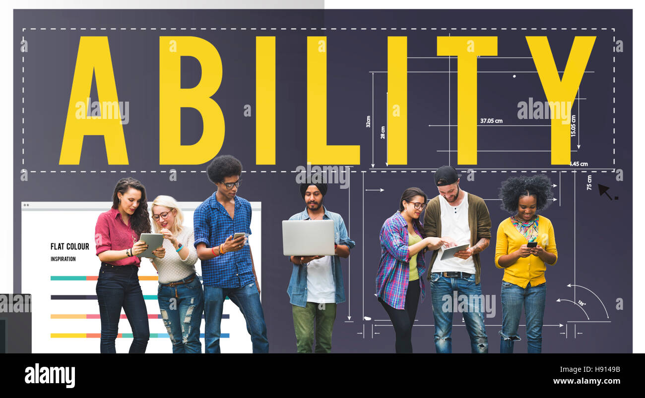 Ability Strength Potential Skills Concept Stock Photo - Alamy