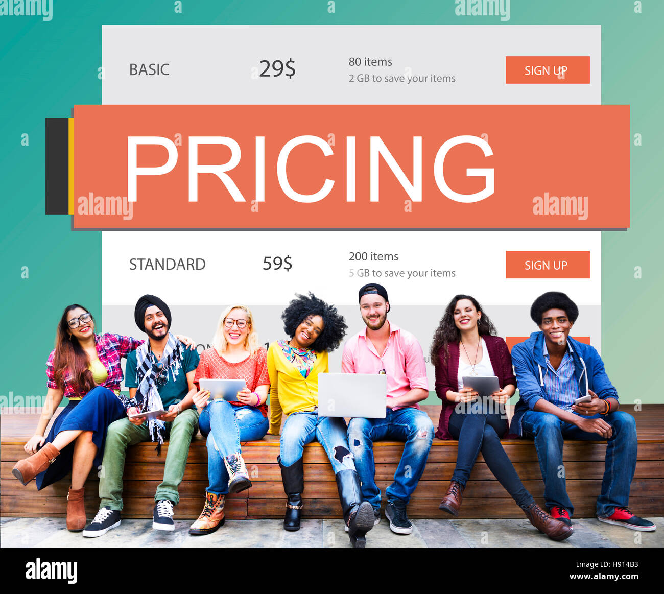 Marketing Pricing Price Promotion Value Concept Stock Photo - Alamy