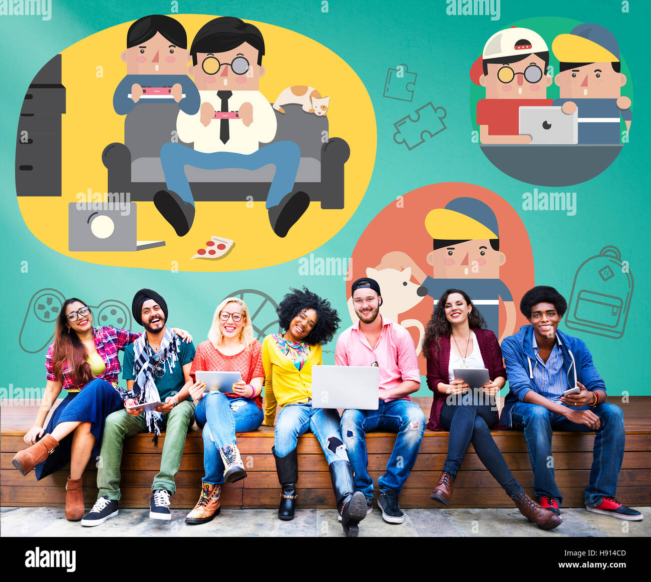 Lifestyle Hobby Activity Leisure Concept Stock Photo - Alamy