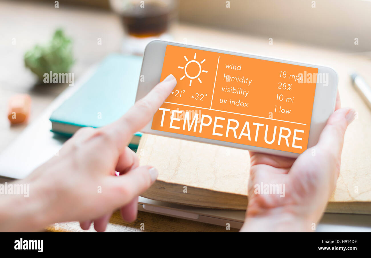Temperature Heat Hot Weather Climate Concept Stock Photo - Alamy Temperature Heat Hot Weather Climate Concept Stock Photo - Alamy