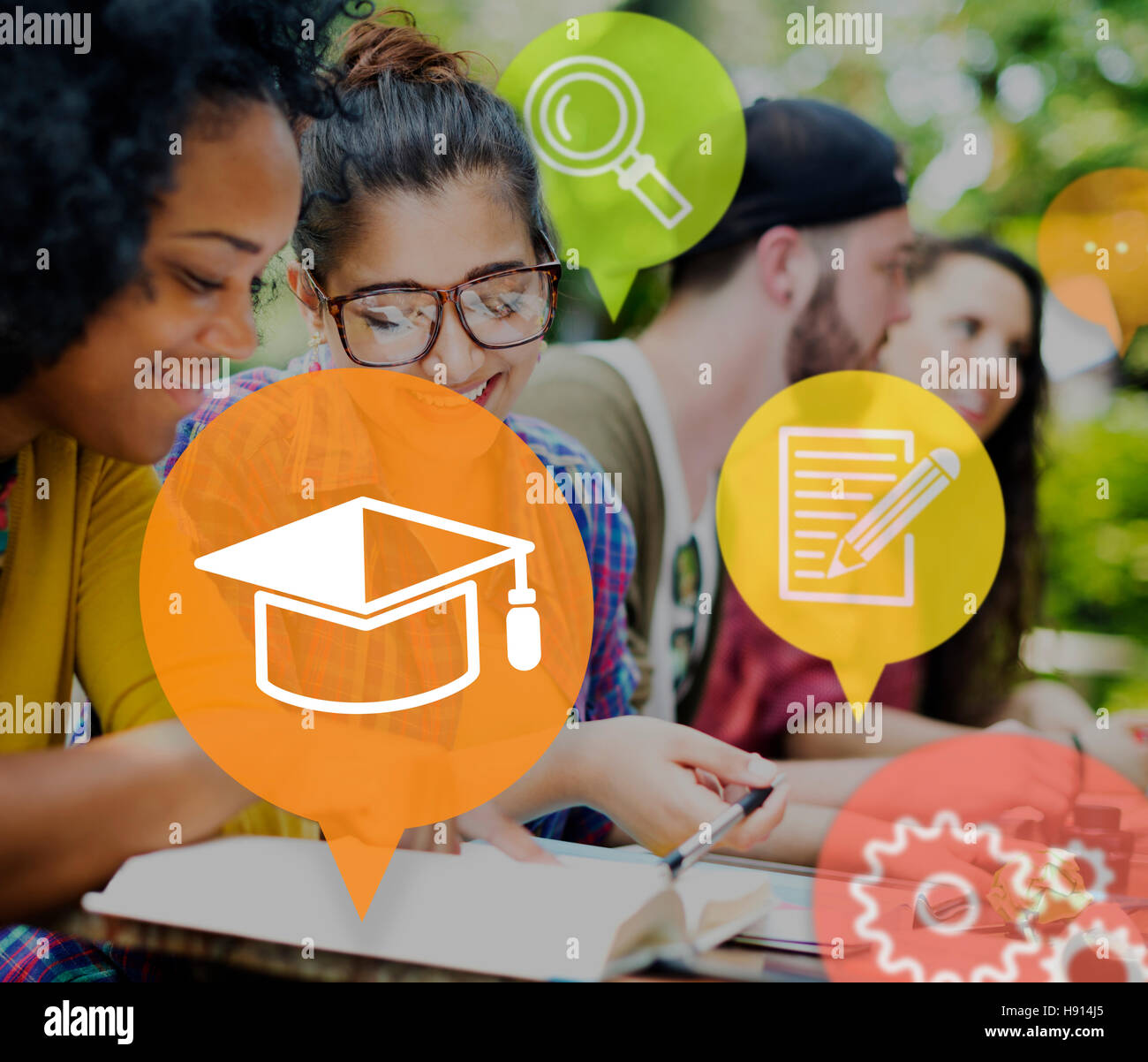 Ideas Learning Education Study Innovation Concept Stock Photo - Alamy