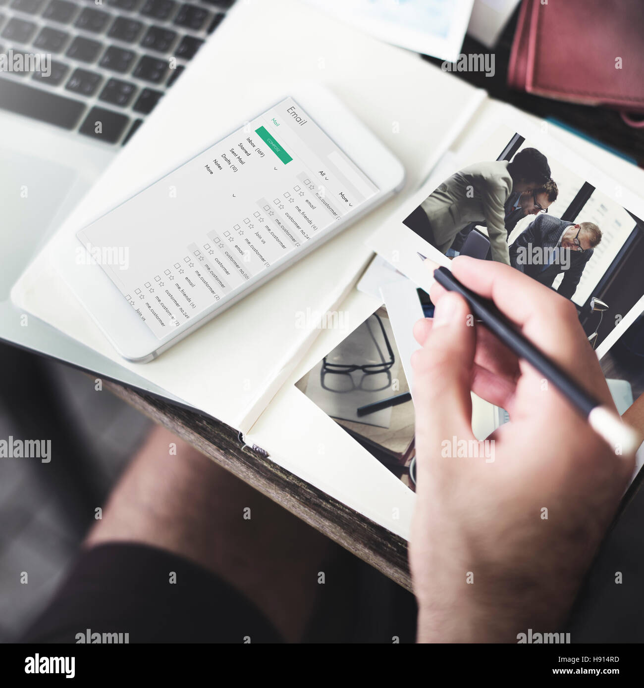 Email Message Communication Data Information Concept Stock Photo - Alamy