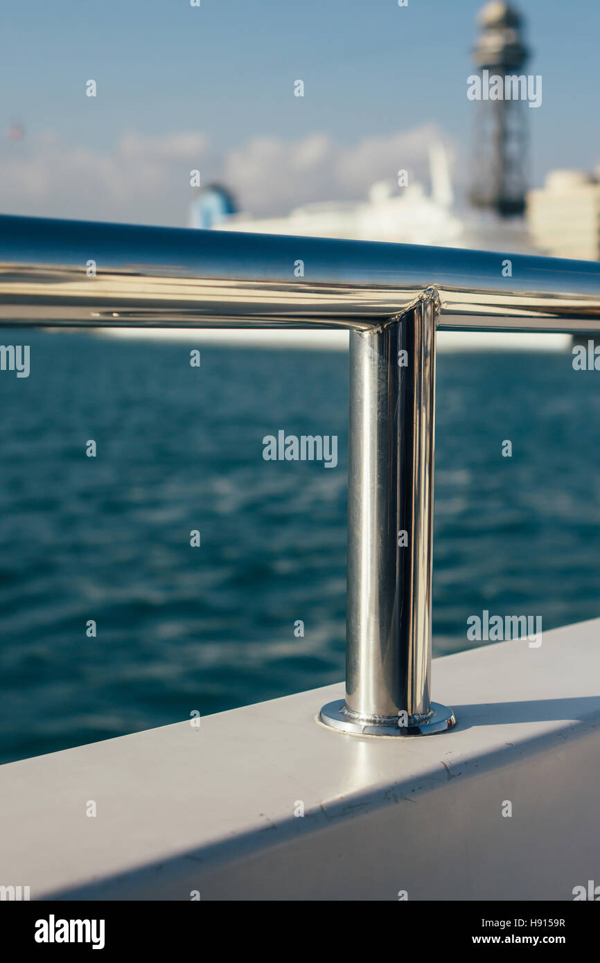 Railing yacht hi-res stock photography and images - Alamy