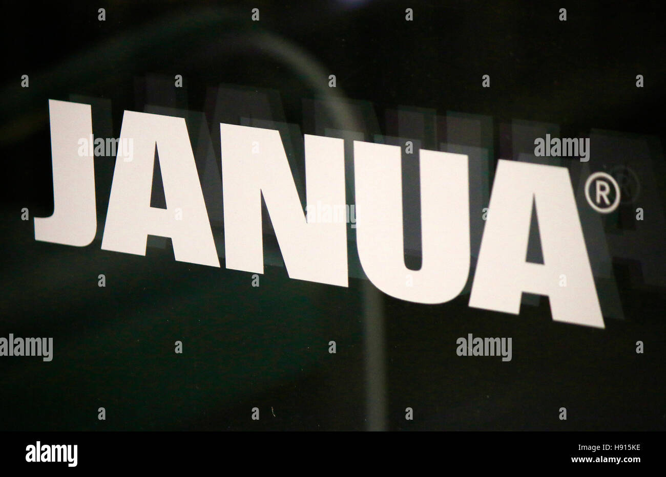 das Logo der Marke "Janua", Berlin Stock Photo - Alamy