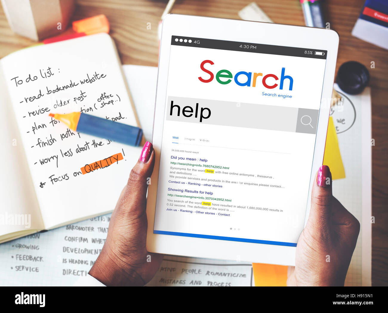 Help Helping Hand Assistance Charity Concept Stock Photo - Alamy