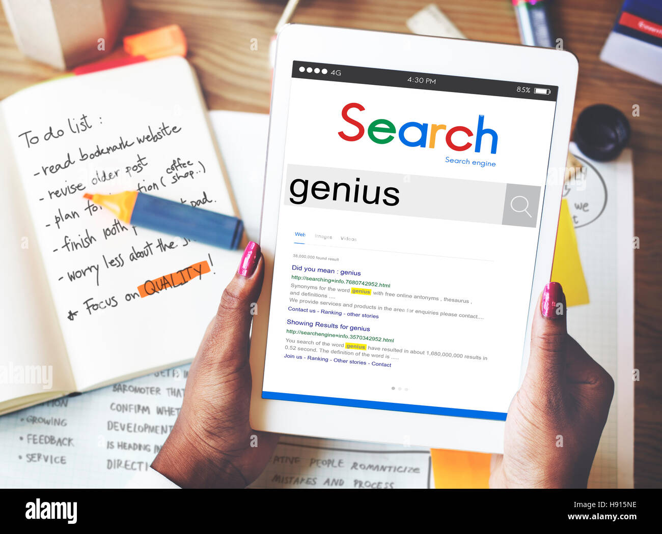 Genius Smart Expert Brilliant Bright Concept Stock Photo - Alamy