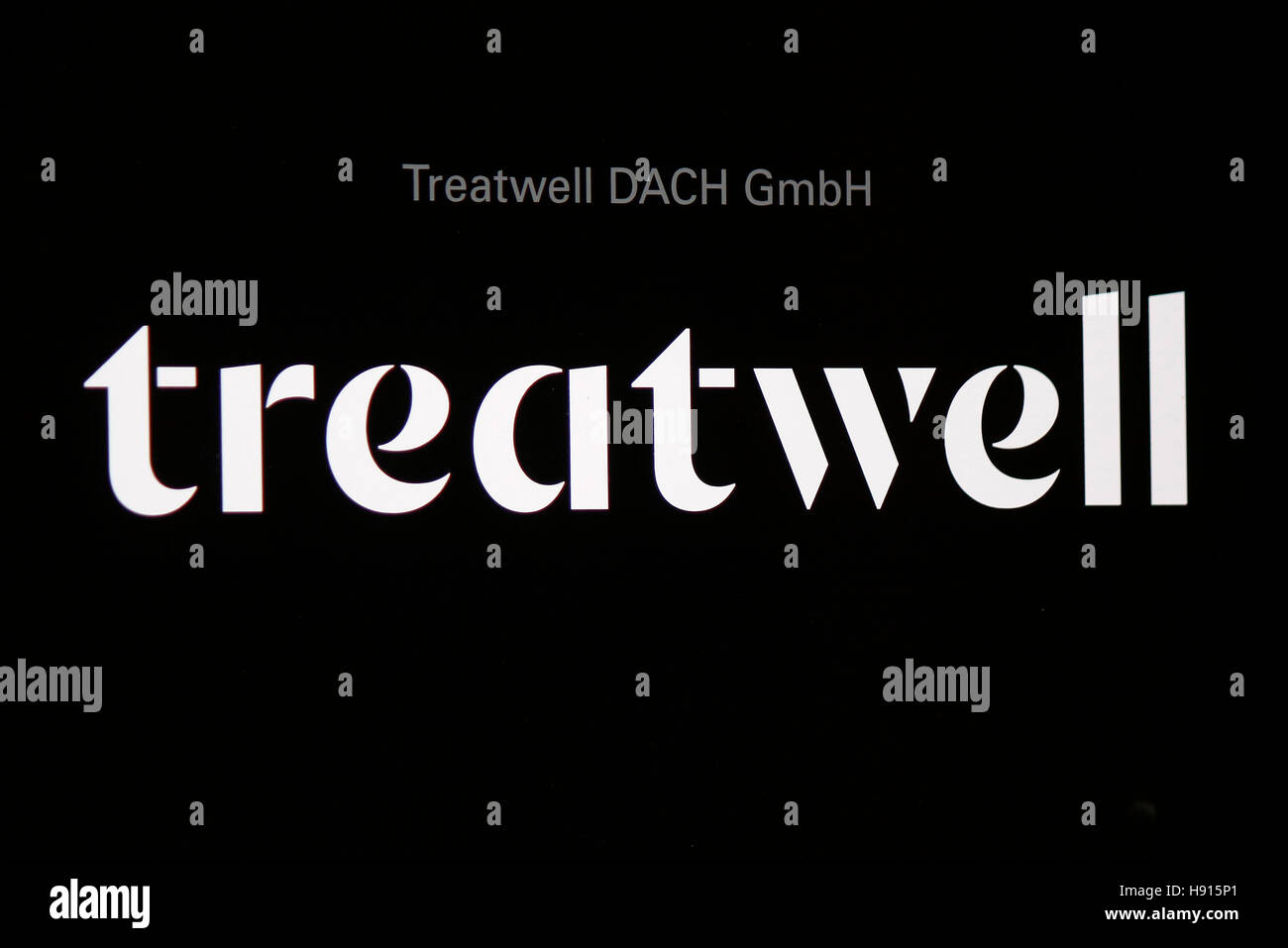 das Logo der Marke "treatwell", Berlin Stock Photo - Alamy