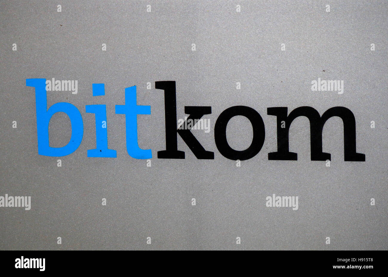 das Logo der Marke "Bitkom", Berlin Stock Photo - Alamy