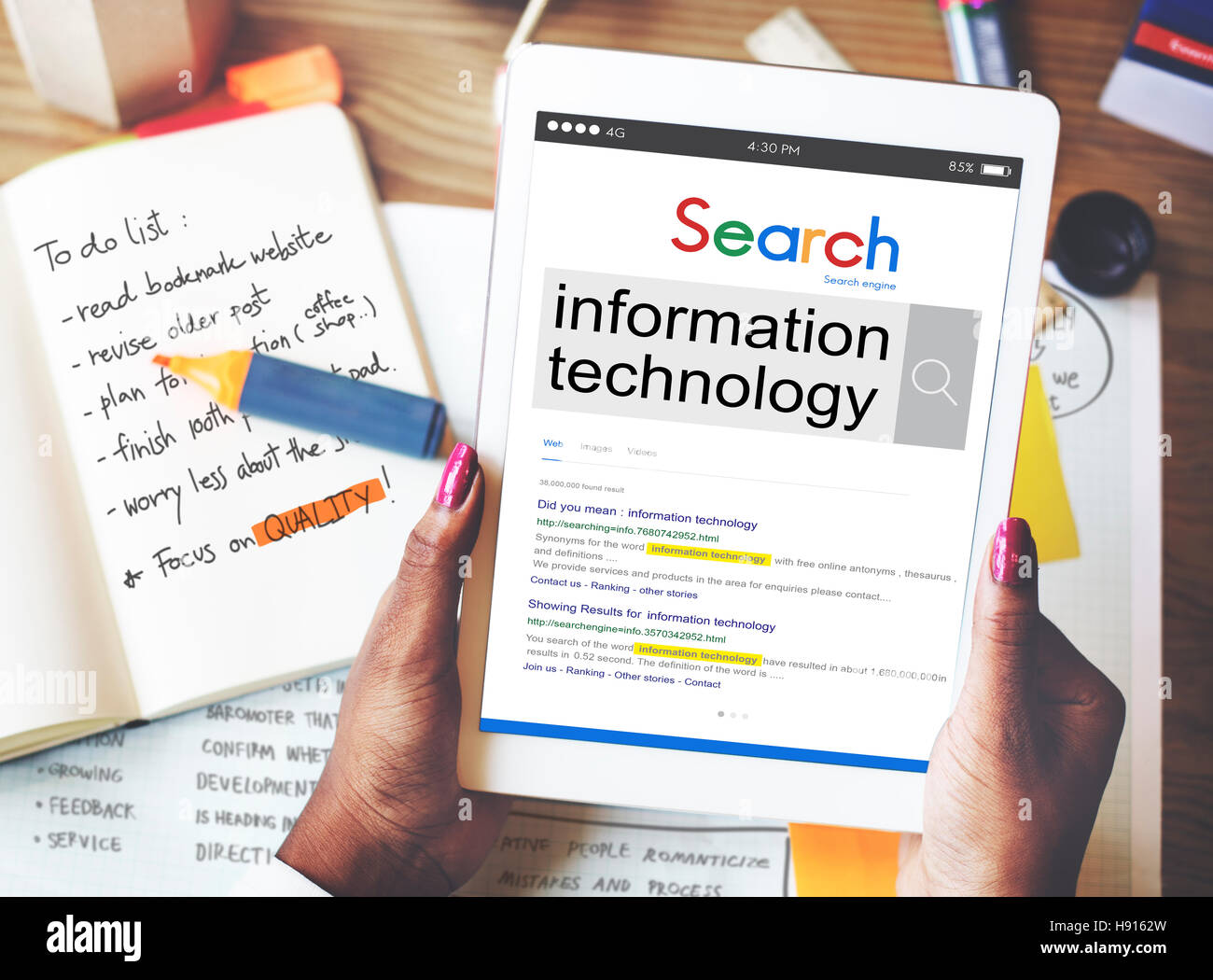 Information Technology Advanced Innovation Concept Stock Photo - Alamy