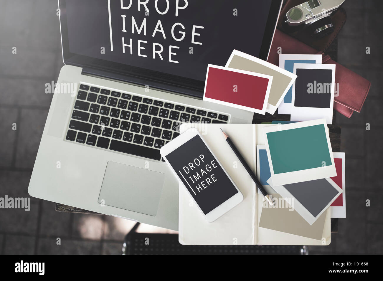 Advertise Commercial Digital Device Marketing Networking Concept Stock ...