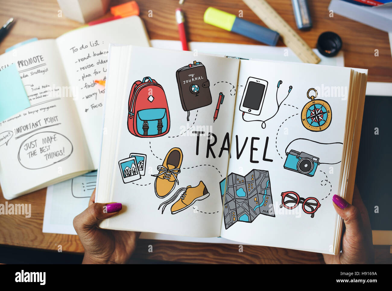 Travel Holiday Tourism Transportation Vacation Concept Stock Photo - Alamy