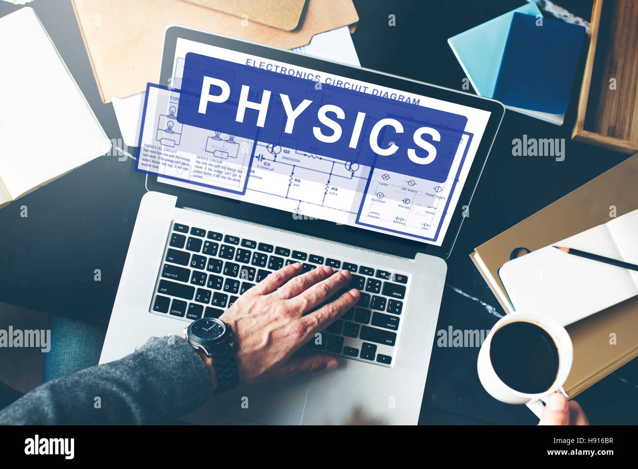 Physics Complex Experiment Formula Function Concept Stock Photo - Alamy