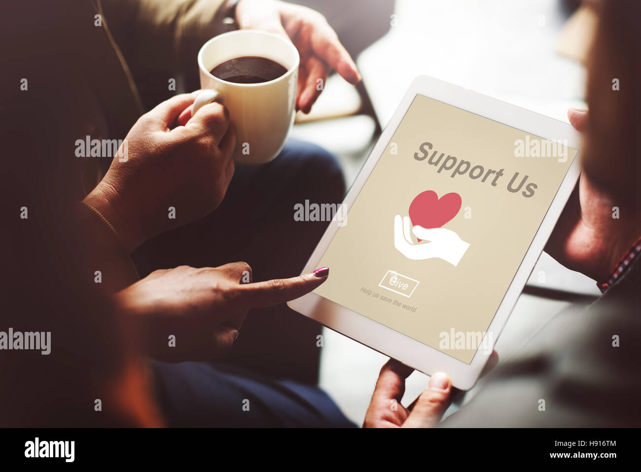 Support Community Cooperation Assistance Concept Stock Photo - Alamy