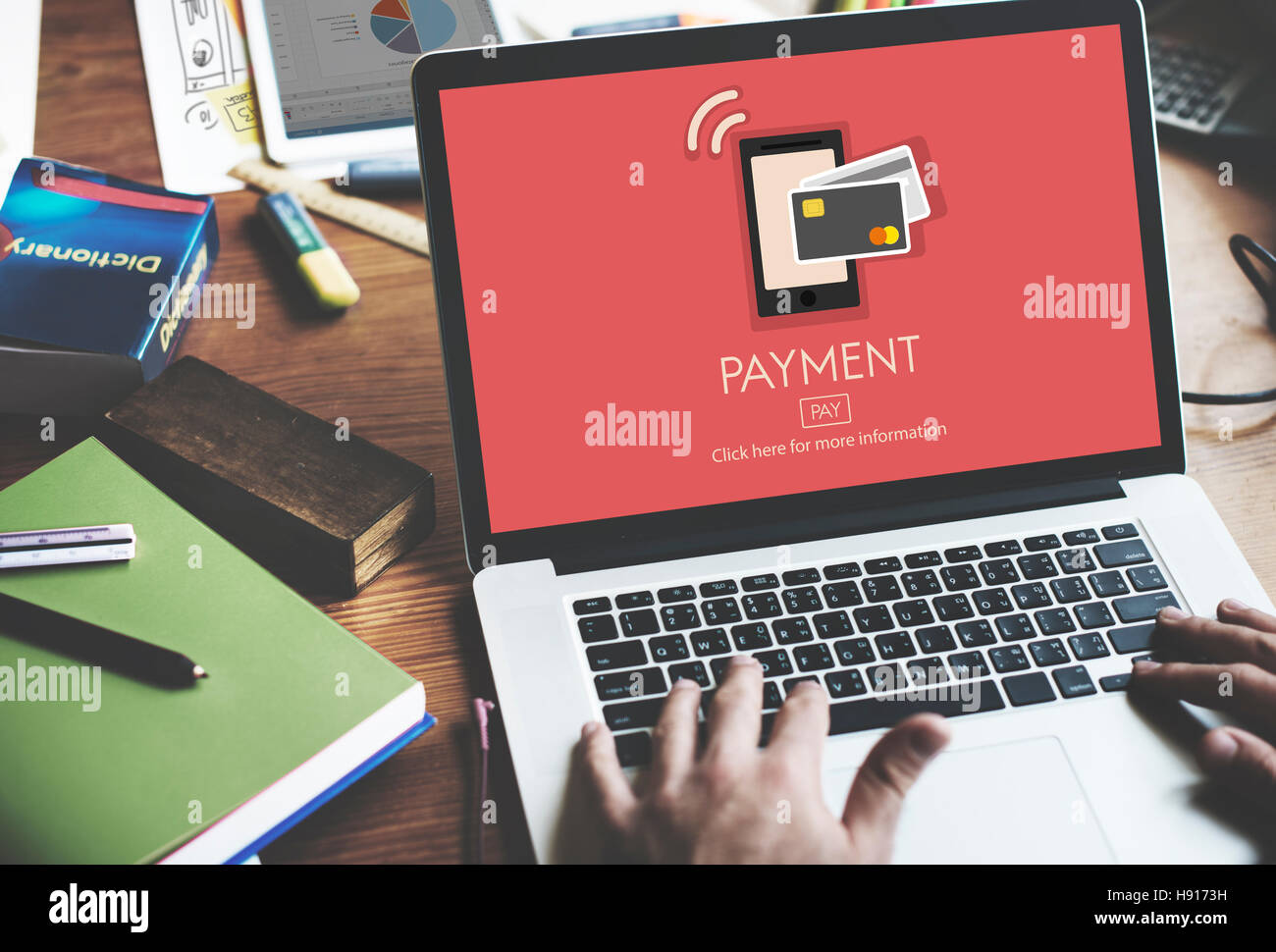Payment Pay Balance Banking Credit Customer Concept Stock Photo - Alamy