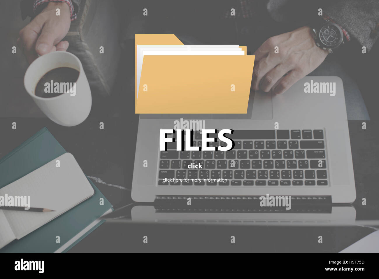 Files Folder Data Document Storage Concept Stock Photo - Alamy