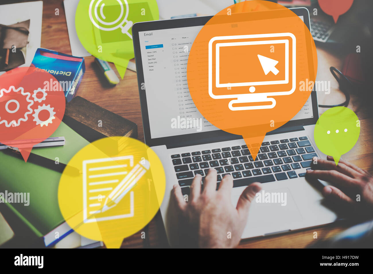 Ideas Innovation Technology Thoughts Concept Stock Photo - Alamy