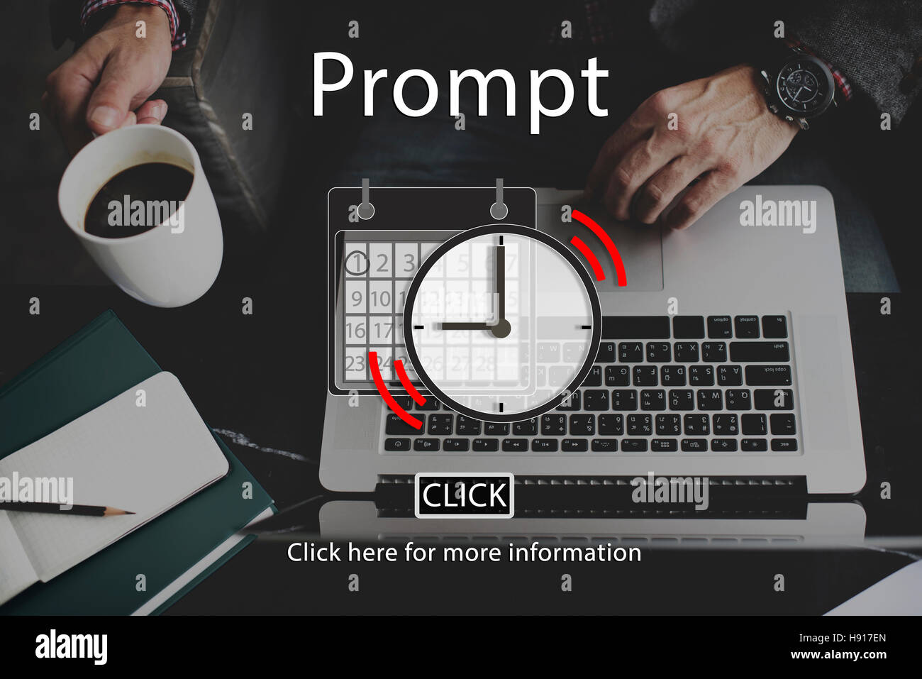 Prompt Appointment Organizer Plan Reminder Concept Stock Photo - Alamy