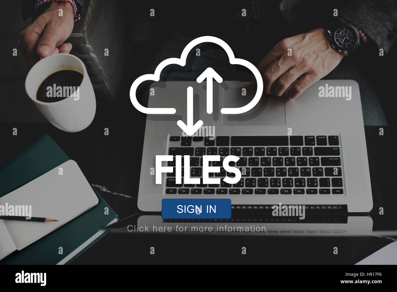 Files Documents Digital Assets Online Website Concept Stock Photo - Alamy