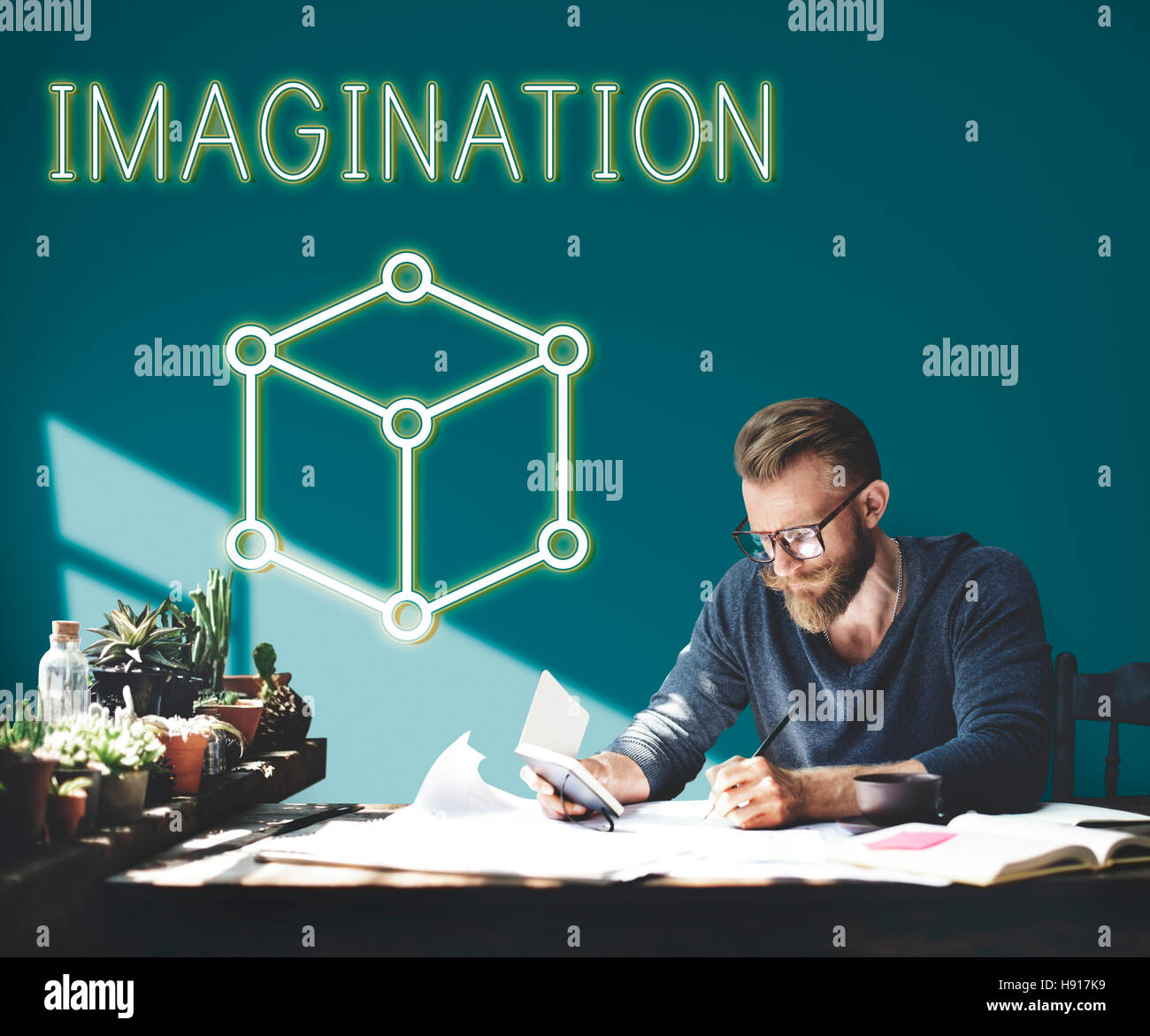 Art Notion Scheme Thought Vision Visual Graphic Concept Stock Photo - Alamy