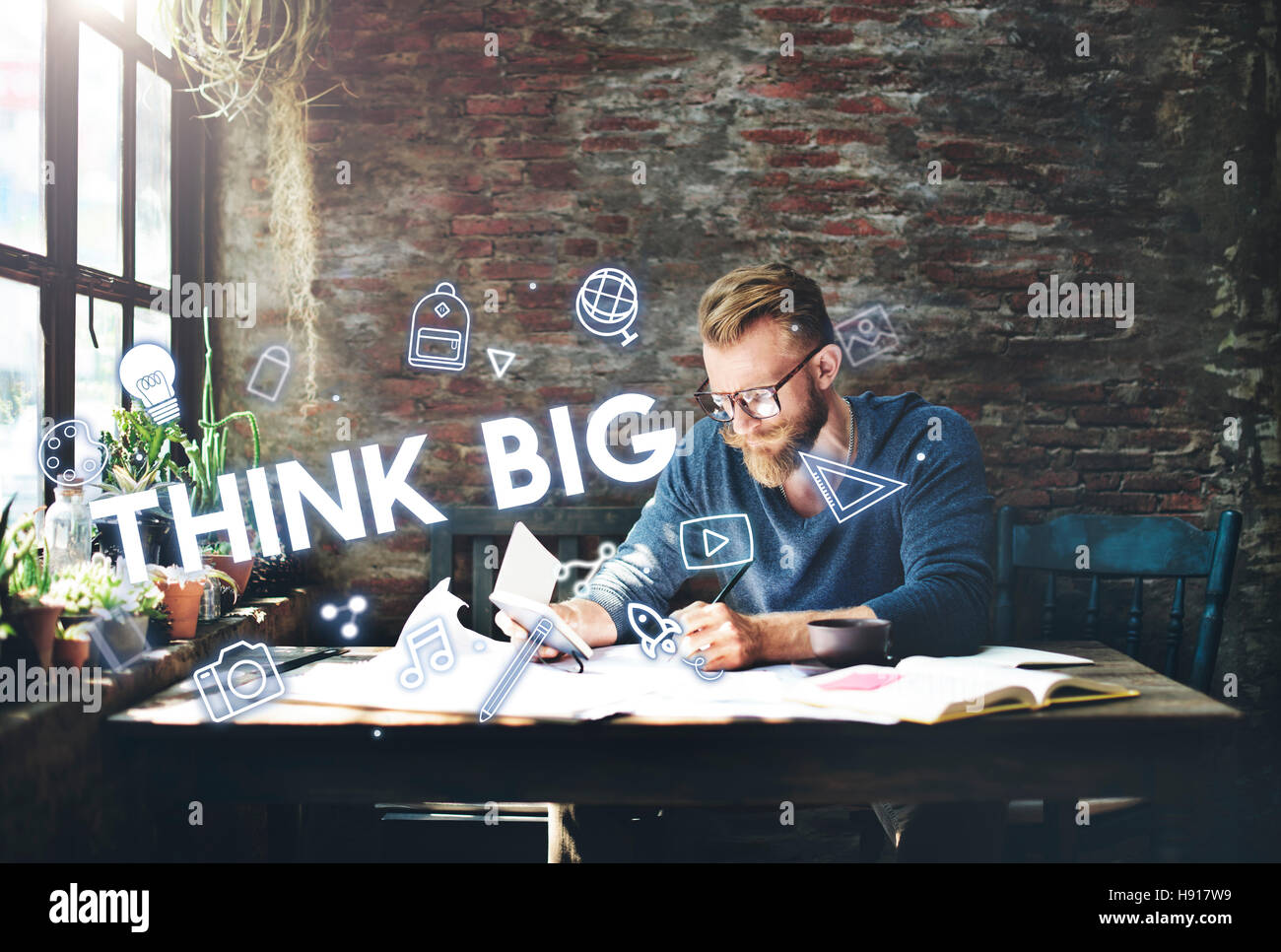 Creativity Design Process Graphics Concept Stock Photo - Alamy