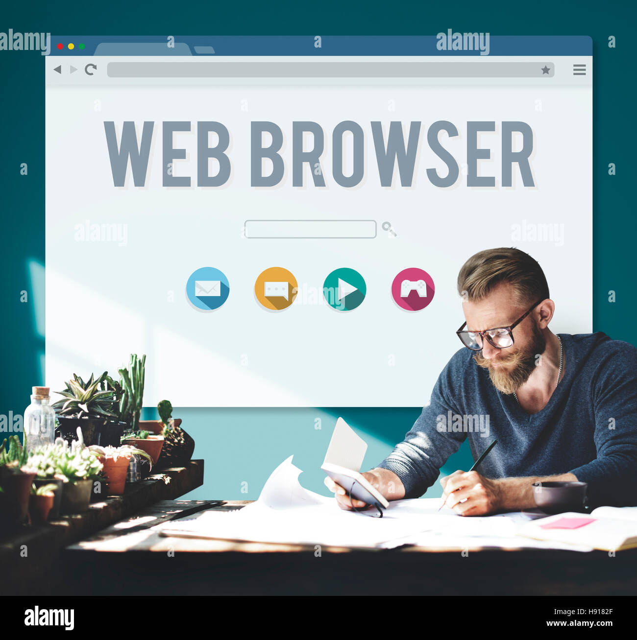 Generic Web Browser Online Page Concept Stock Photo - Alamy Generic Web Browser Online Page Concept Stock Photo - Alamy