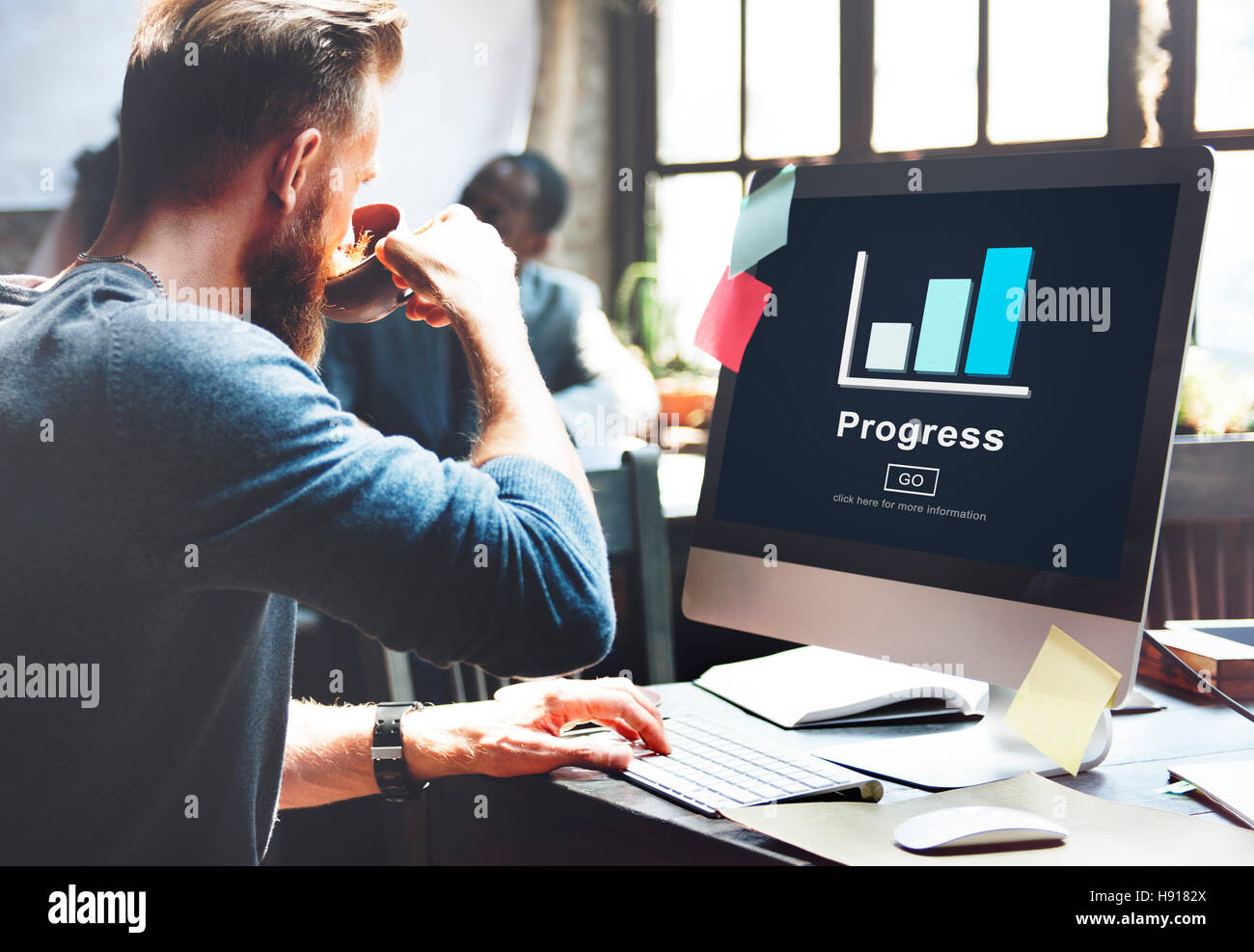 Progress Development Imrpovement Advancement Concept Stock Photo - Alamy