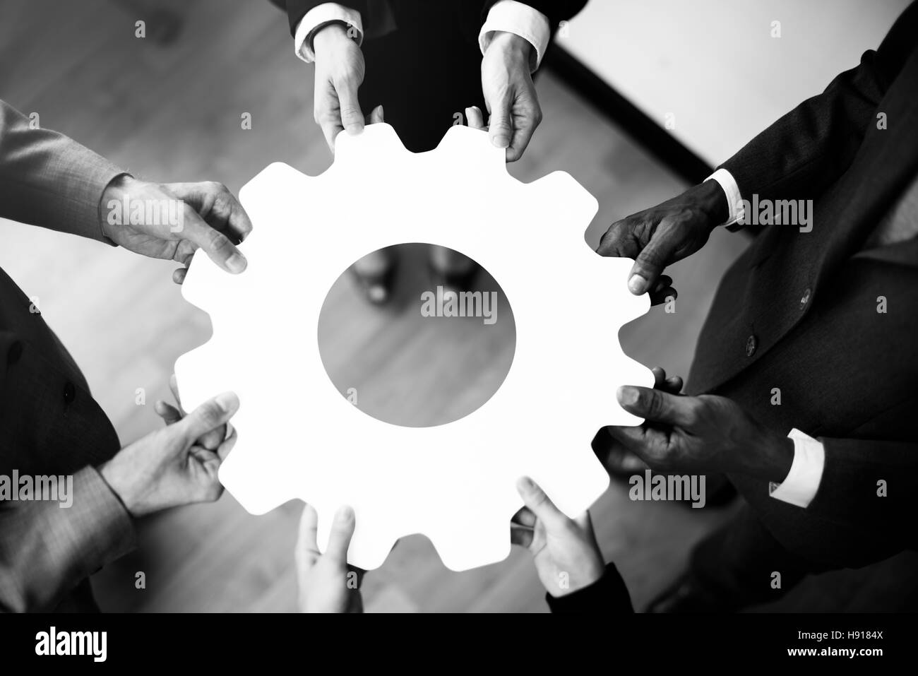 Collaboration Sharing Strategy Support Teamwork Concept Stock Photo - Alamy