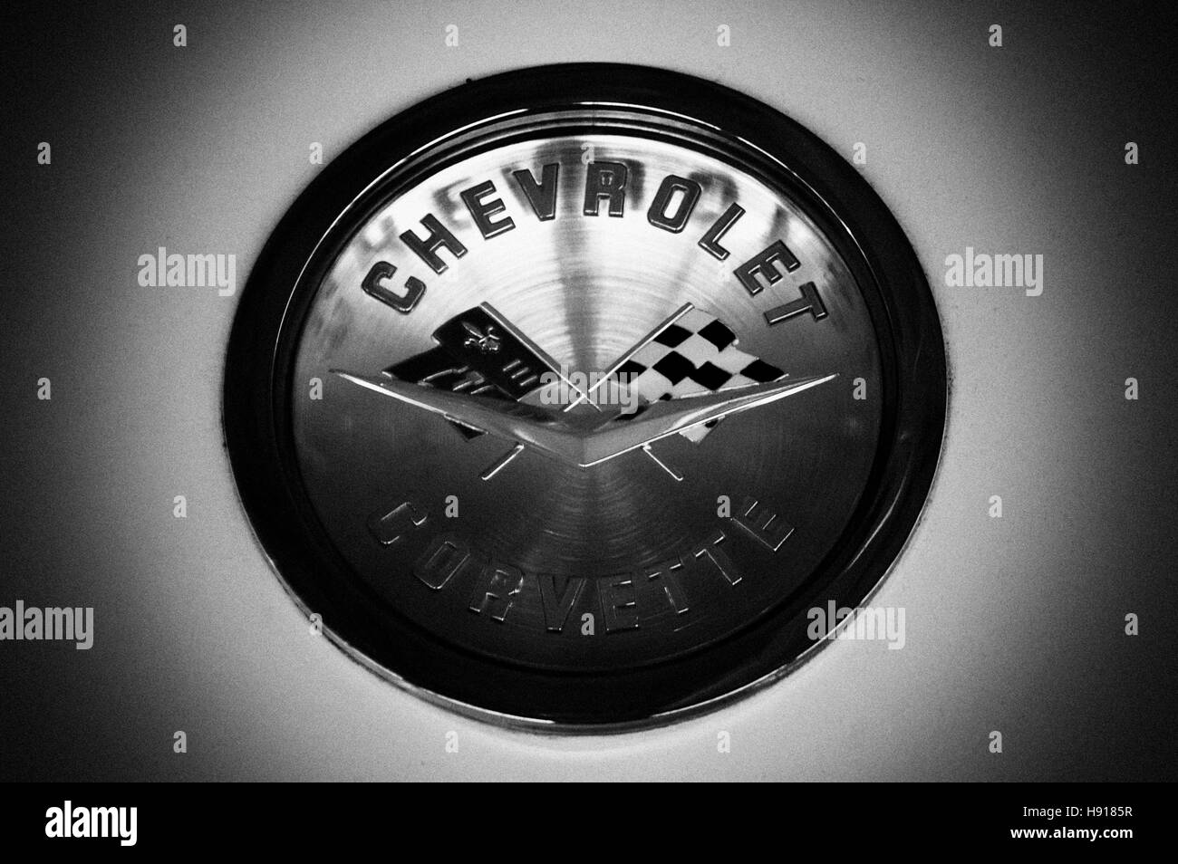 1962 chevrolet corvette convertible Black and White Stock Photos ...