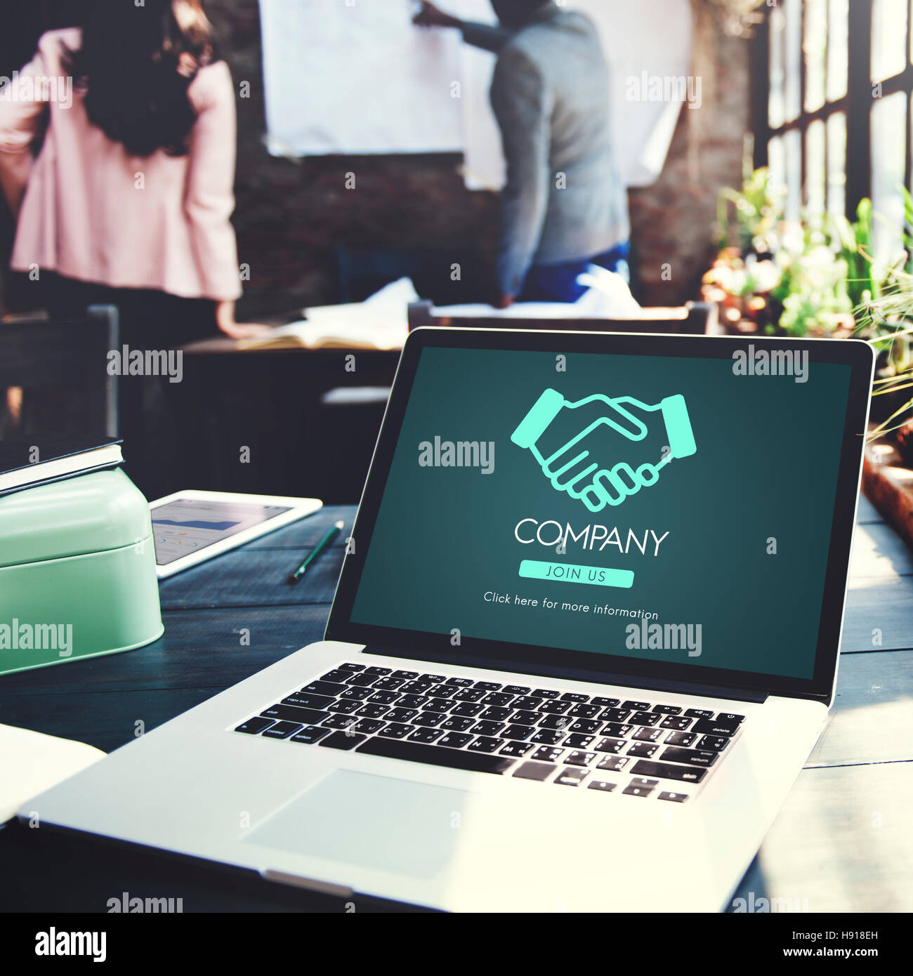 Business Organization Handshake Graphics Concept Stock Photo - Alamy