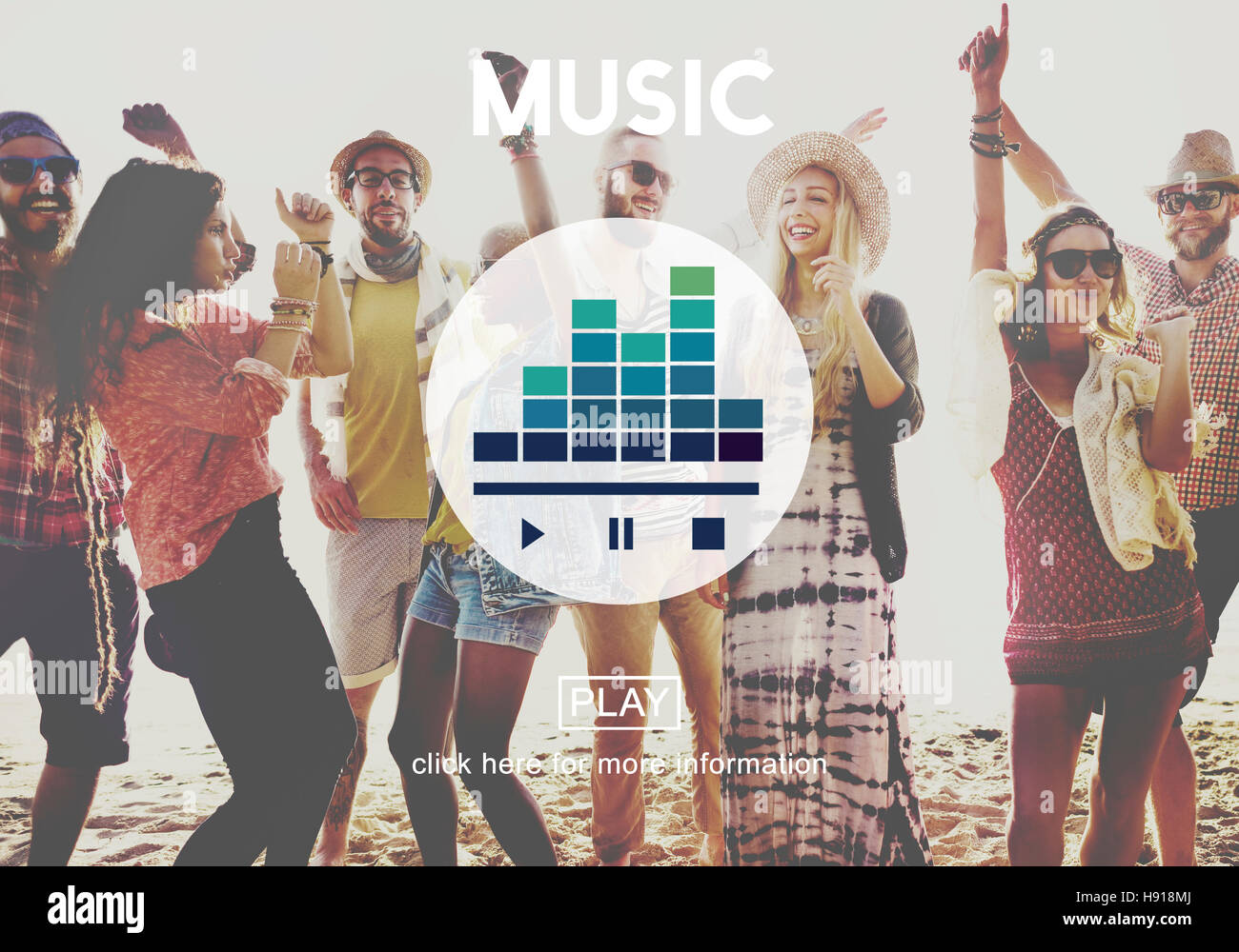 Music Audio Emotion Instrumental Melody Rhythm Concept Stock Photo - Alamy