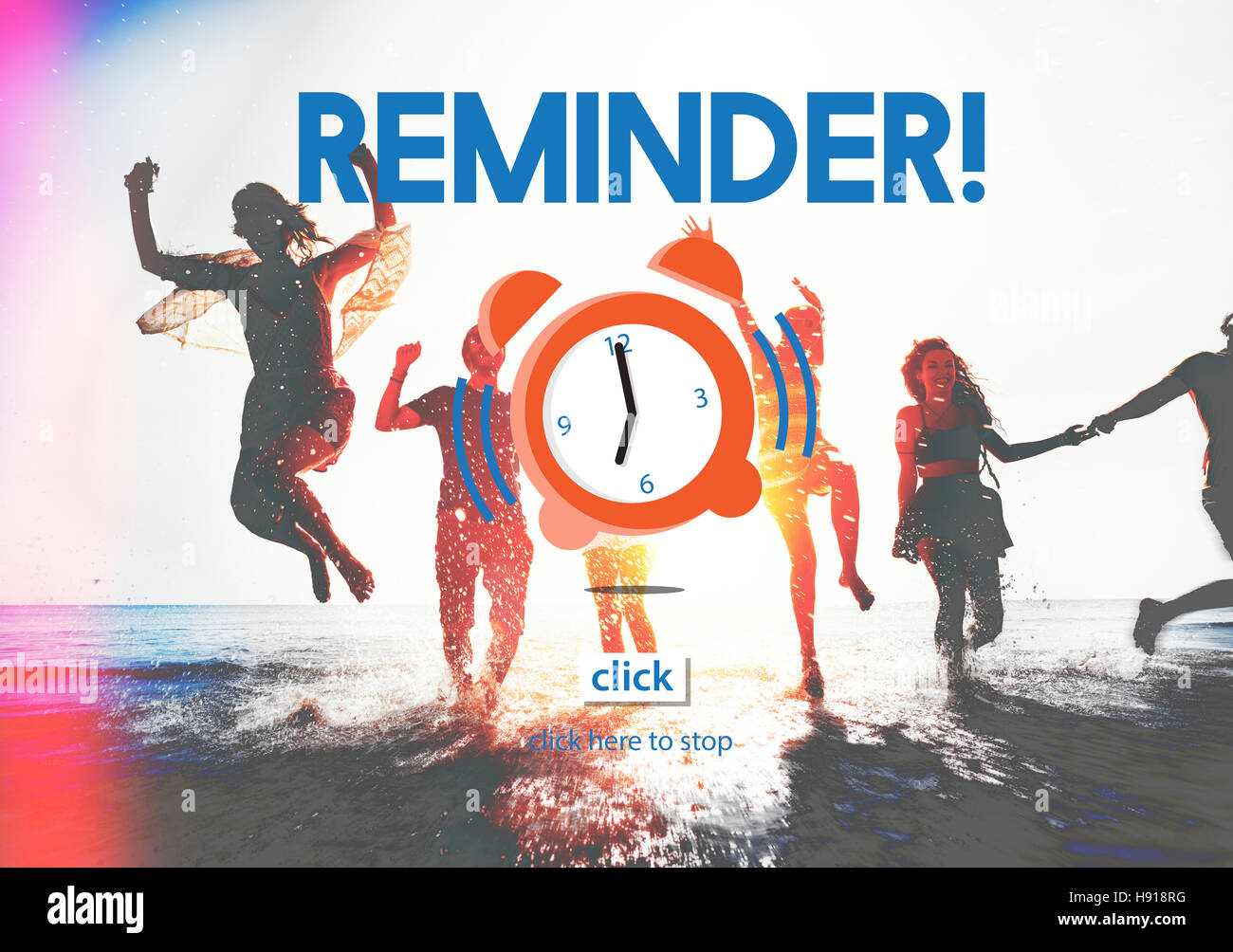 Time Alarm Deadline Countdown Concept Stock Photo - Alamy