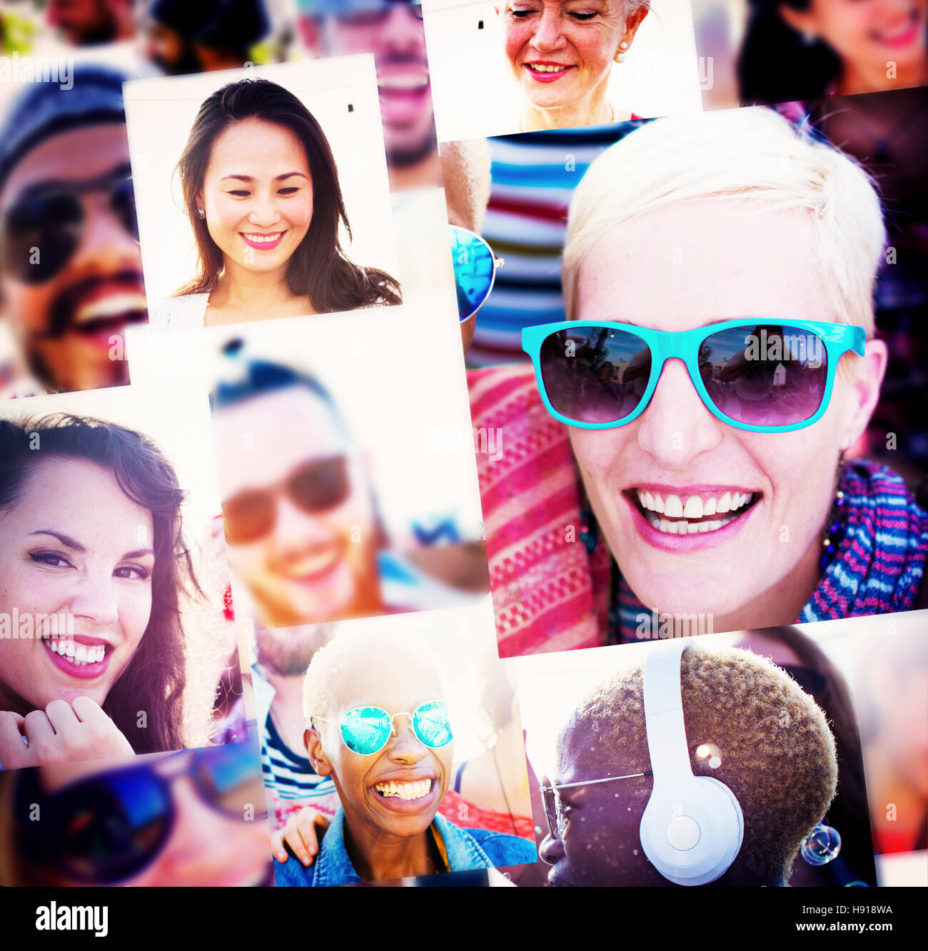 Collage set hi-res stock photography and images - Alamy