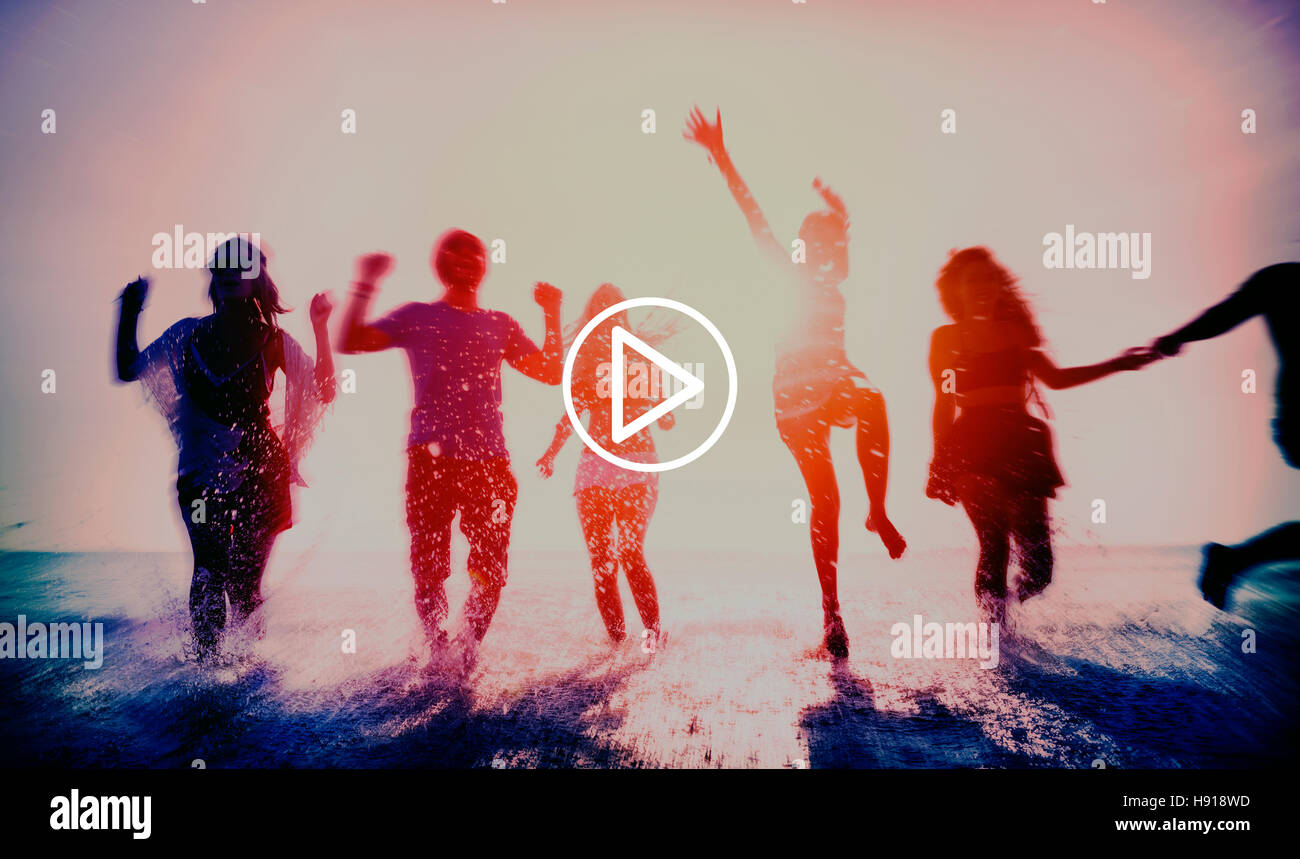 Play Start Button Multimedia Concept Stock Photo - Alamy