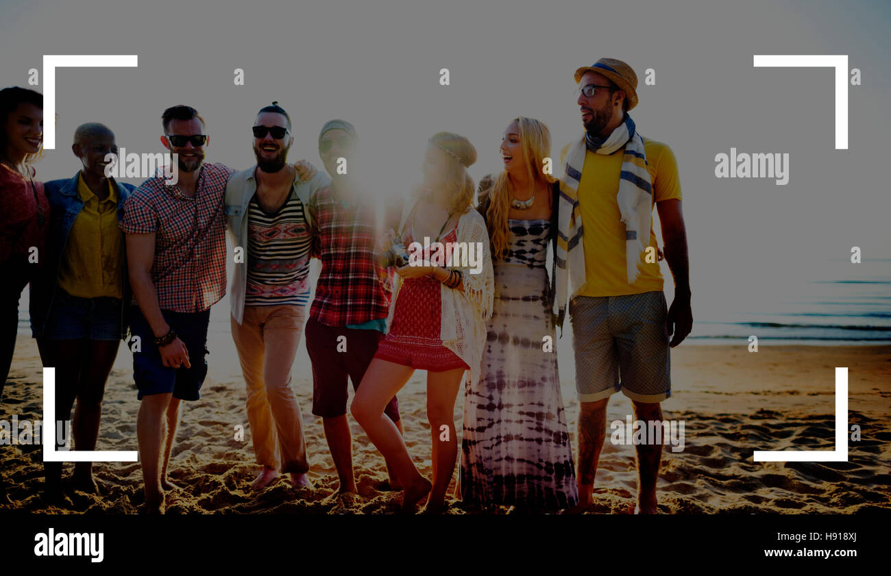 Camera Focus Frame Border Copy Space Concept Stock Photo - Alamy