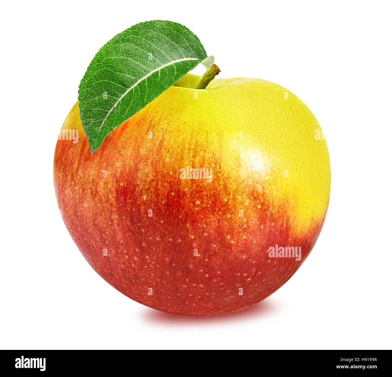 apple isolated on white background Stock Photo - Alamy