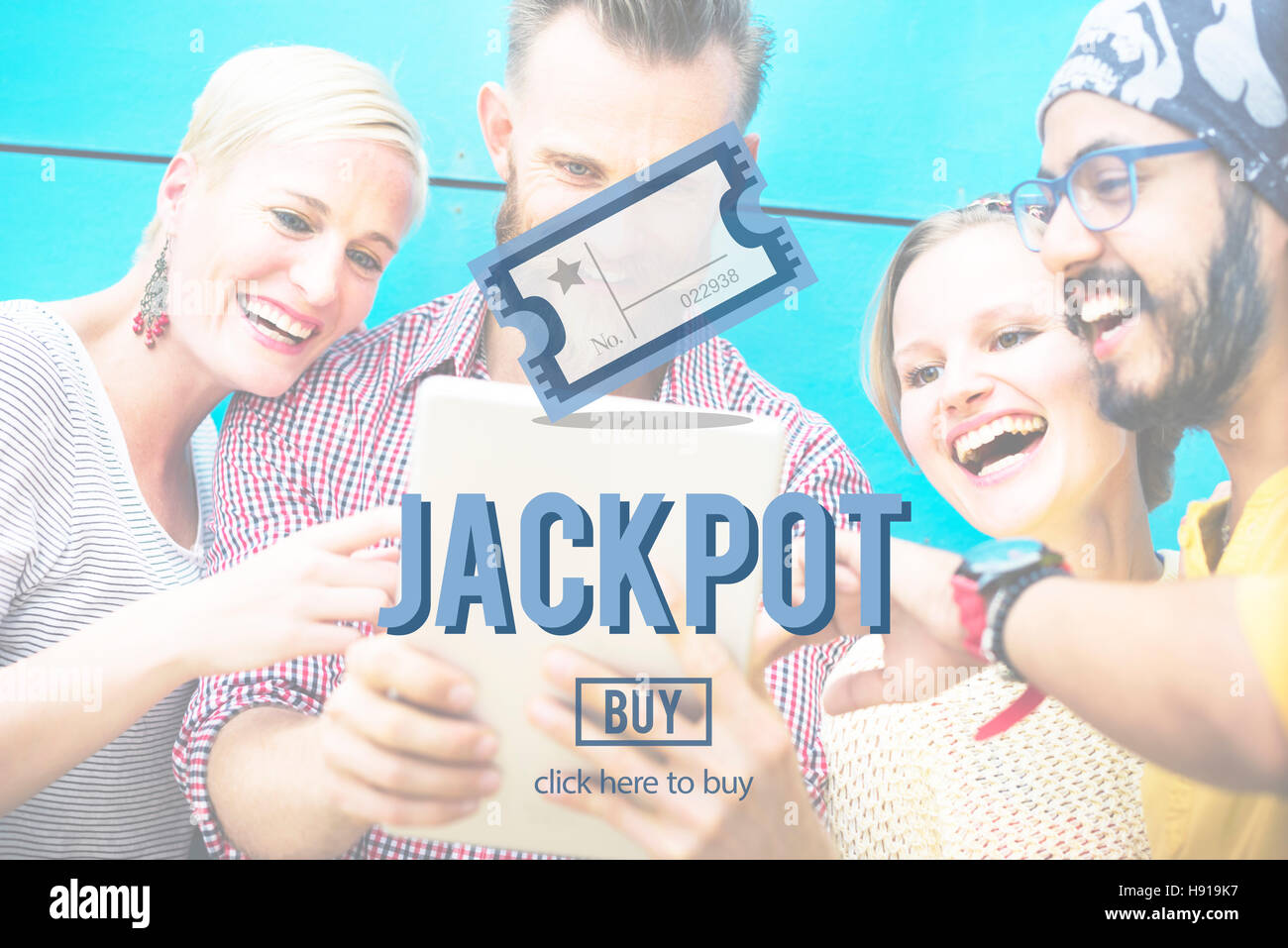 Jackpot Prize Value Winner Amount Hopeful Concept Stock Photo - Alamy