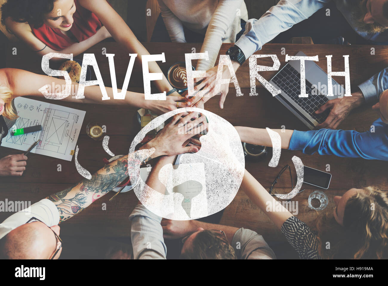 Earth Day Ecology Save Earth Concept Stock Photo - Alamy