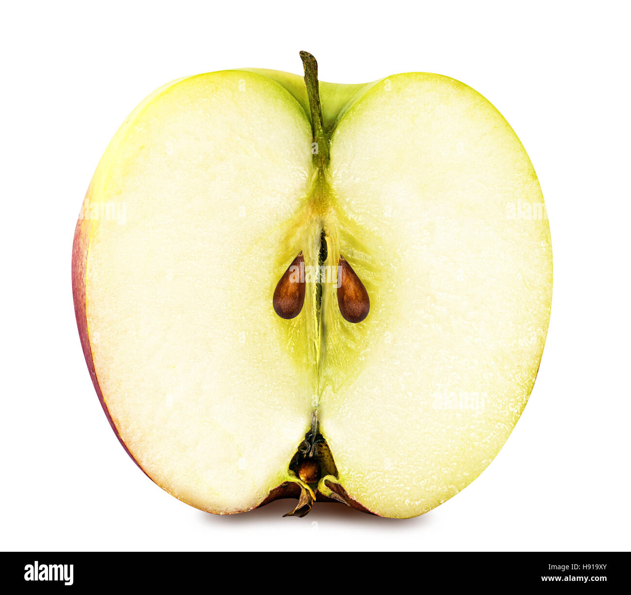 apple isolated on white background Stock Photo - Alamy